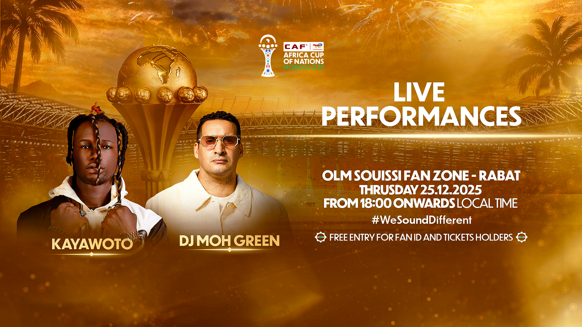 Music takes centre stage at Fan Parks during rest day at TotalEnergies ...